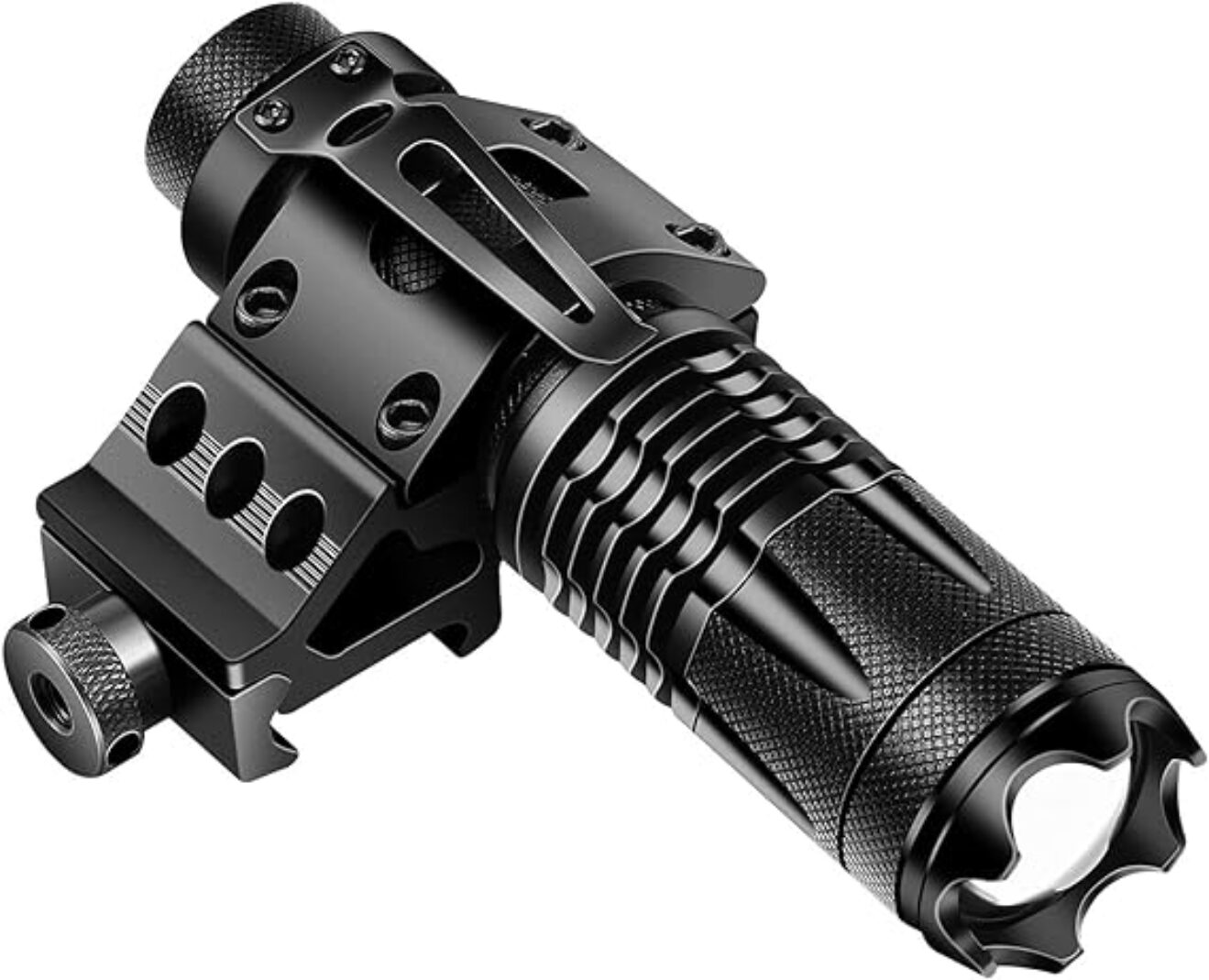 Fenyee Tactical Flashlight Adjustable 350 Yards 1200 Lumen LED Light