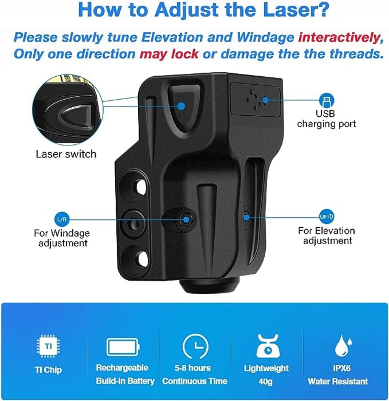 SOLOFISH Picatinny/MLOK Mounted Green Laser Sight